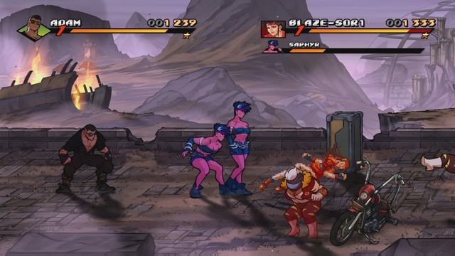 Streets of Rage 2 часть прохождения сложность маньяк