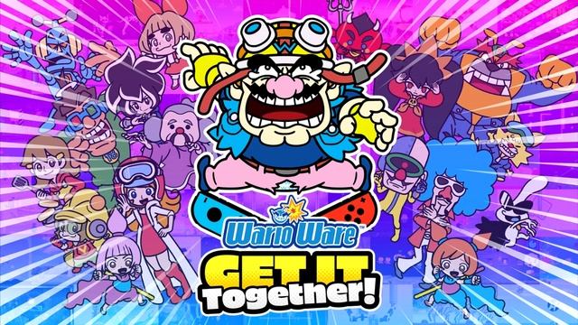 WarioWare: Get it together! - главное меню