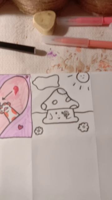 Лёгкие маленькие рисунки. Делаю плакат. Часть 4