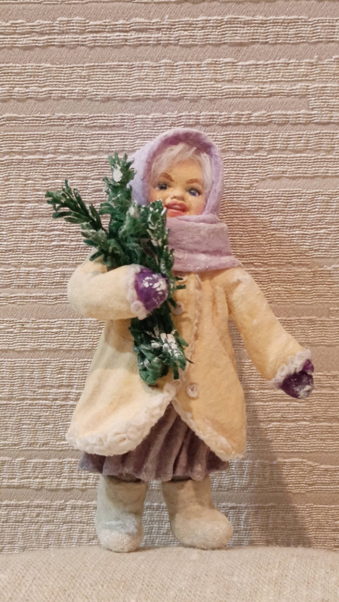 #ватусики35 Ватная игрушка.