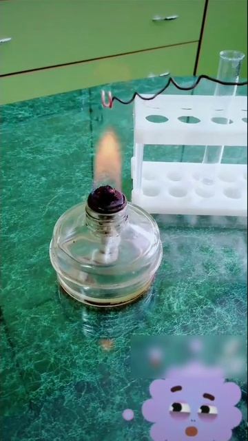 Окисление спирта оксидом меди (II)