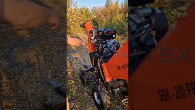 Измельчитель веток щепорез мульчер GBK-200 PRO обзор. РУБИТЕХ