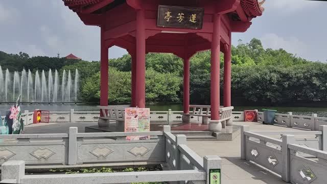 Китай. Гуанчжоу. Парк "Горы лотоса". Часть1.