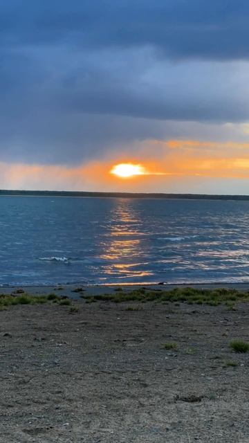 Закат на озере Курги 2024-05-10 #озеро #курги #челябинскаяобласть #закат