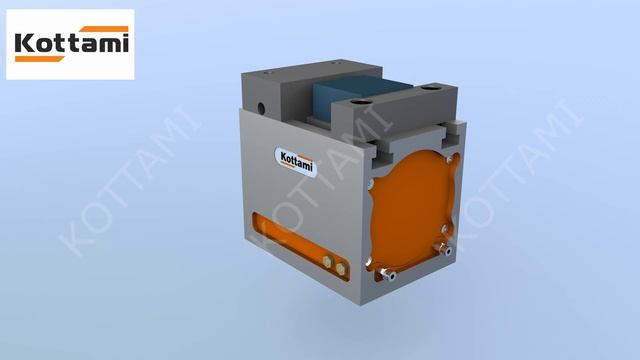 Тиски пневматические серии ТП 95-Г2 | Принцип работы