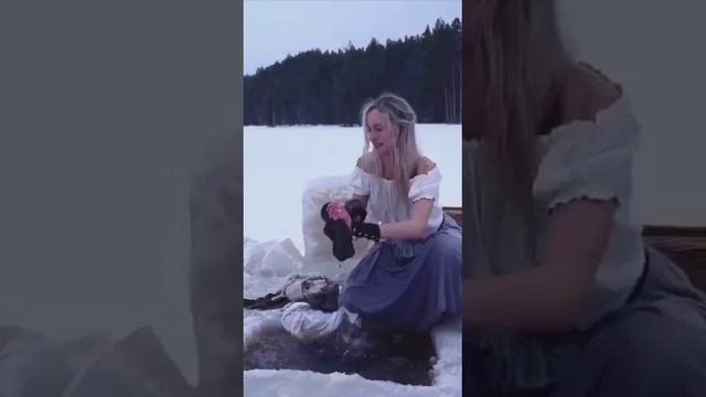 Русская женщина.