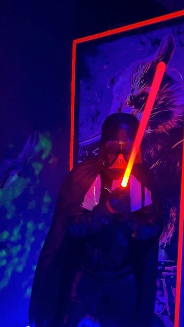 Дарт Вейдер. Персонаж в лазертаг-клубе Город Героев.