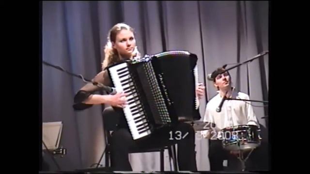 Альберт Фоссен "Флик-фляк" (Карусель) Аккордеонистка Анастасия Петроченко 2008