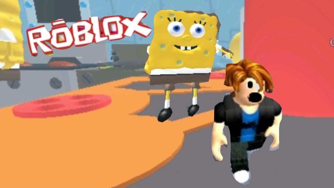 ПЛАНКТОН ХОЧЕТ ДОБЫТЬ ФОРМУЛУ ОТ MR. KRABS! Обучалки СБЕГАЕТ ОТ СПАНЧ БОБА и MR. KRABS В ROBLOX!