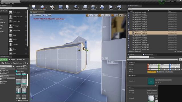 03 - Spanish Town - Design Blockout Part 2