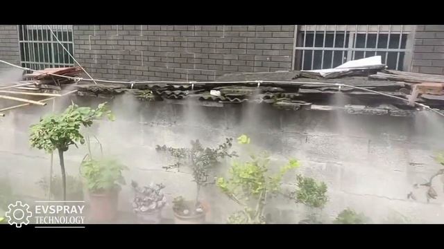 Система орошения. Туманообразующие форсунки