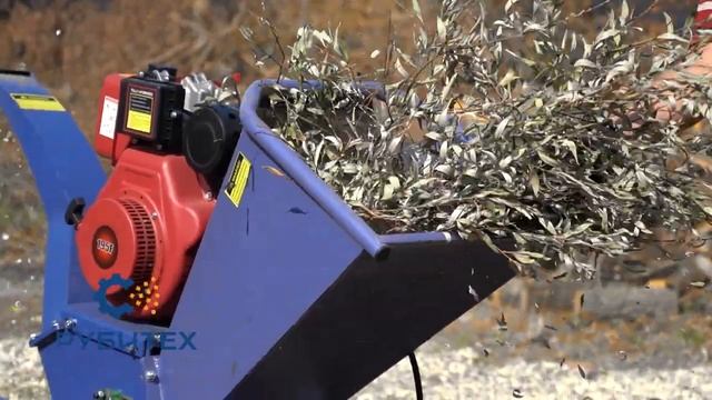 Мобильный  измельчитель дерева GBK 150 Diesel РУБИТЕХ