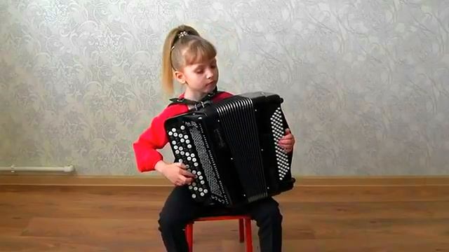 Ю.Гаврилов "Метелица" Баянистка Алёна КЛИВИТЕНКО 8 лет Станица Крыловская