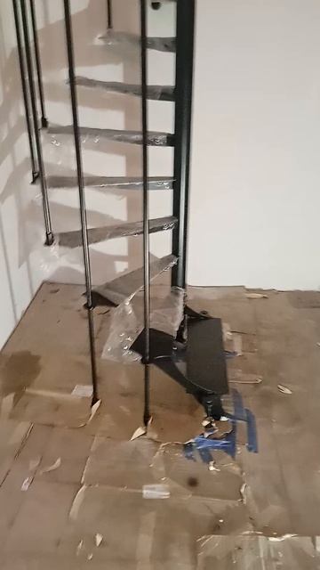 Винтовая лестница 450°. СНТ Лотос