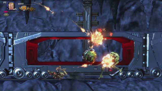 Contra  Operation Galuga ремейк игры. Миссия 5