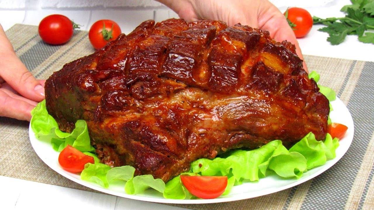 Нежная, сочная СВИНИНА В ДУХОВКЕ! Самый ПРОСТОЙ рецепт! Вкуснейшая БУЖЕНИНА из свинины в духовке!