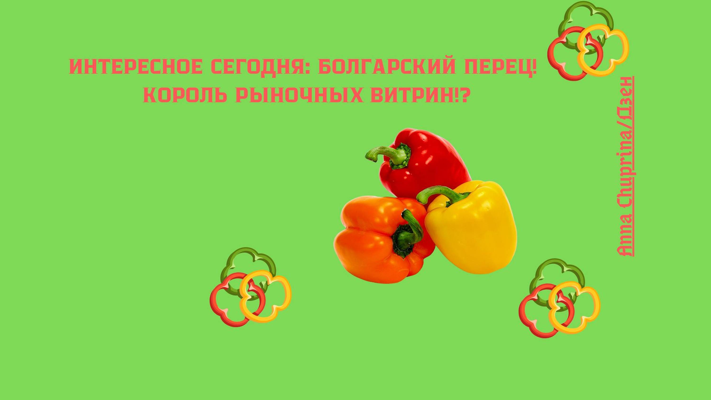 БОЛГАРСКИЙ ПЕРЕЦ! Король рыночных витрин!