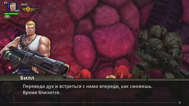 Contra Operation Galuga ремейк игры Денди. Миссия 7