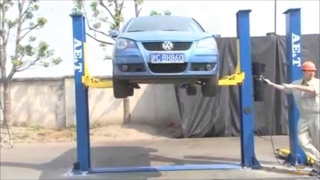 Подъемник двухстоечный AE&T T4M, 4т