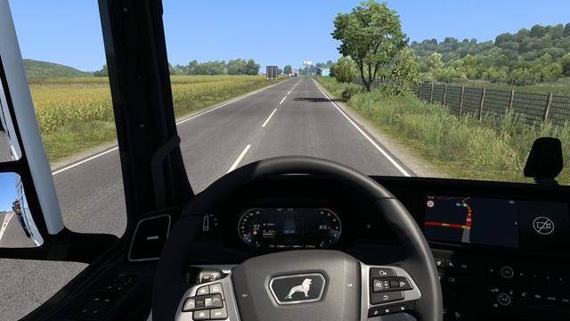 Euro Truck Simulator 2 и ProMods 2.73. Из Питера в Кутаиси. Часть 6. Дороги Украины и Молдовы