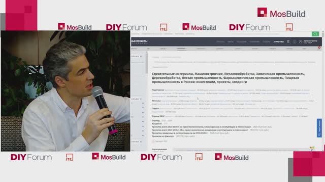 Выступление Даниила Новицкого на Бизнес-завтраке «Рынок DIY» в рамках Форума DIY на MosBuild 2023