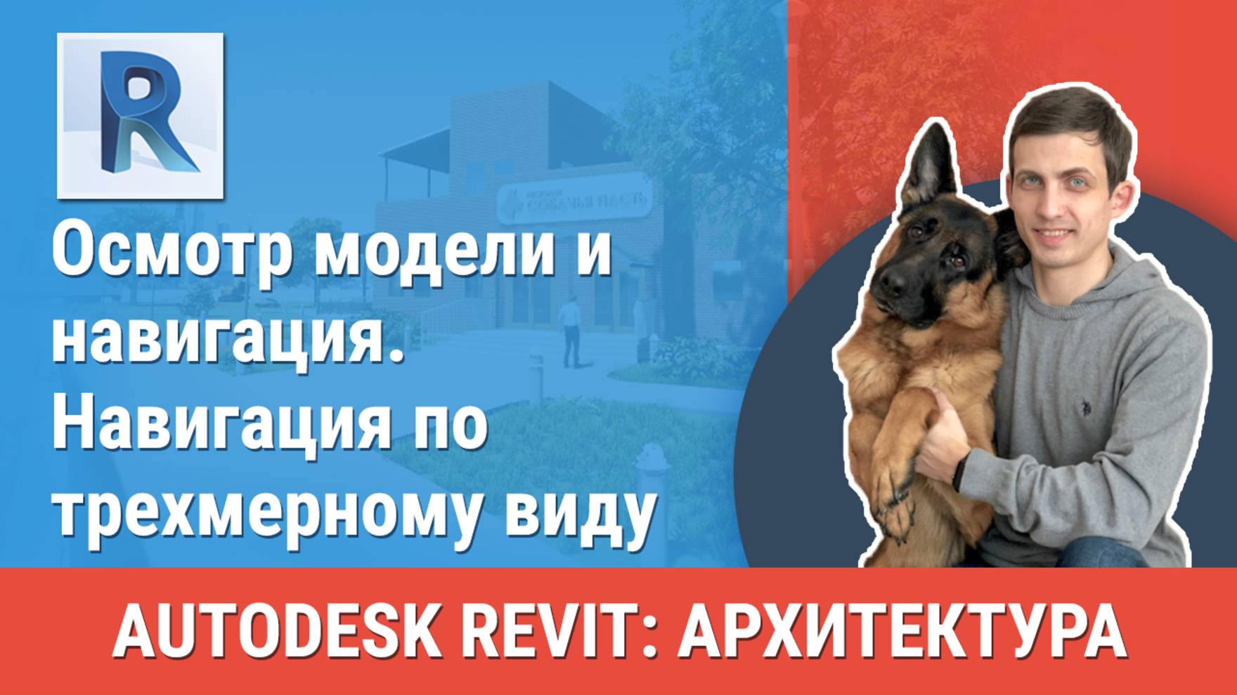 [Курс «Revit Архитектура: Продвинутый»] Навигация по трехмерному виду