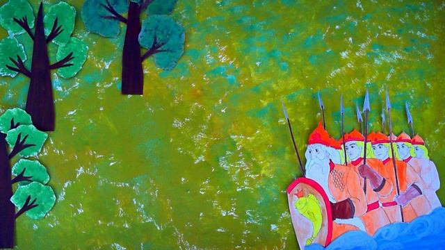 "У Лукоморья" отрывок из поэмы А.С.Пушкина "Руслан и Людмила"