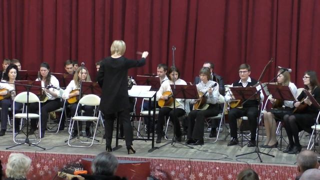 Концерт Оркестра русских народных инструментов ДК "Академия" 15.12.18 Новосибирск