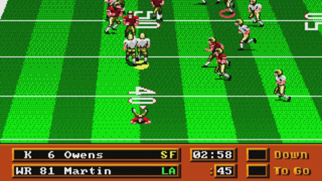 Mike Ditka Power Football (Sega Mega Drive) - San Francisco vs Dallas (LongPlay) [1080p] [60FPS]