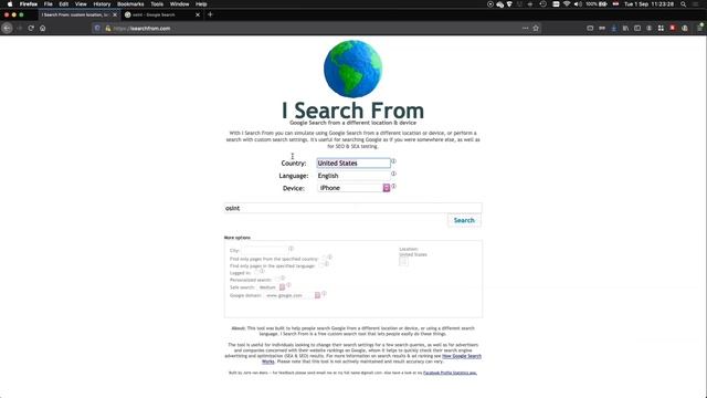Дополнительные советы Google (Google Images, isearchfrom.com, WayBack Machine) [ENG]