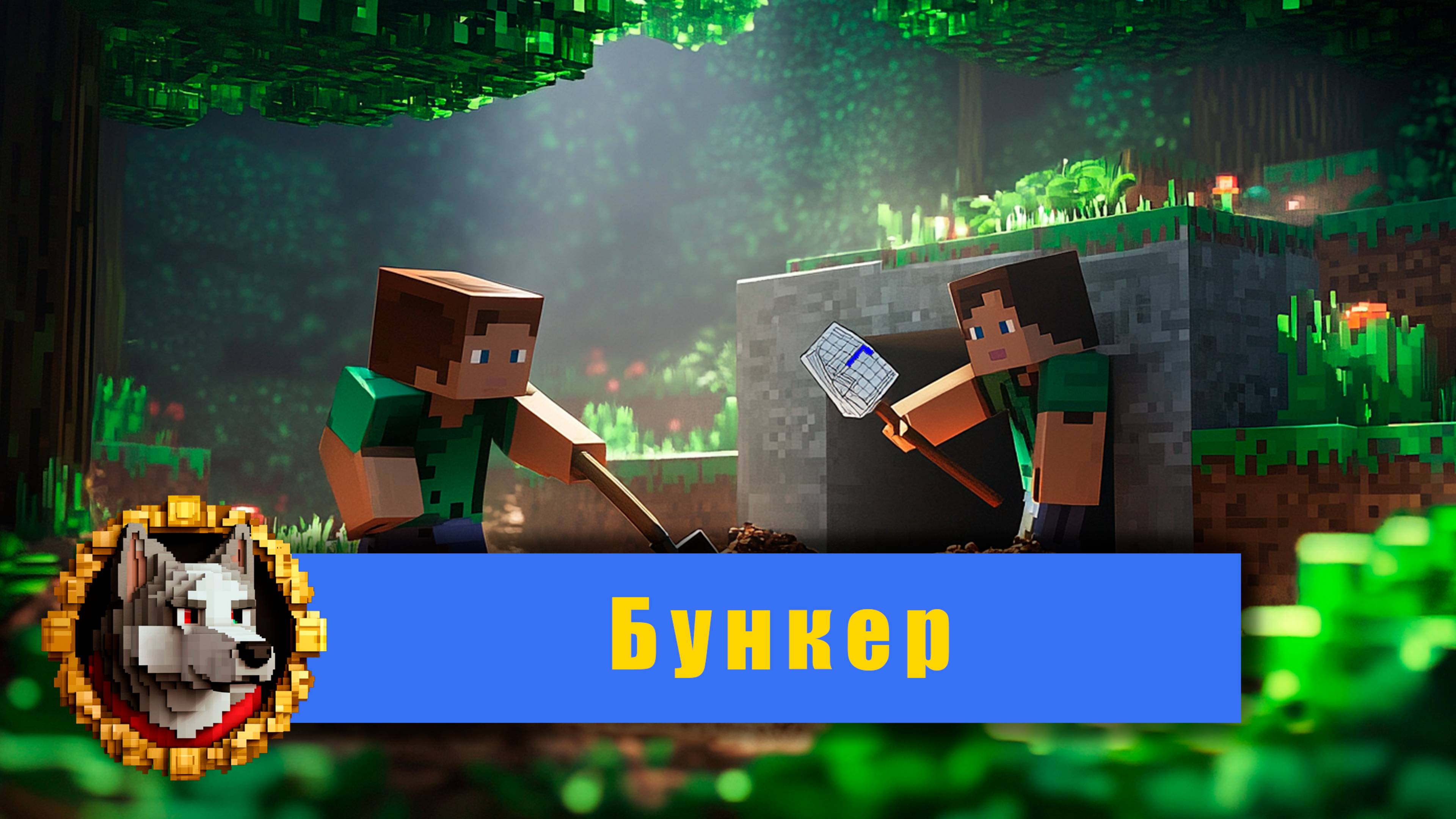 Строим СЕКРЕТНЫЙ БУНКЕР для АЛМАЗА! 💎