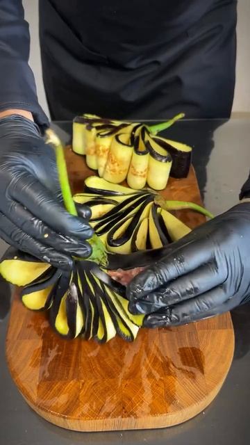 баклажаны с мясом