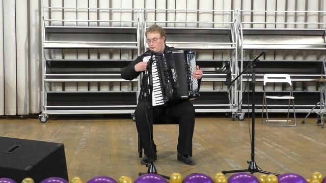 Танго "Брызги шампанского" Виталий Шумилов (аккордеон) Новосибирск
