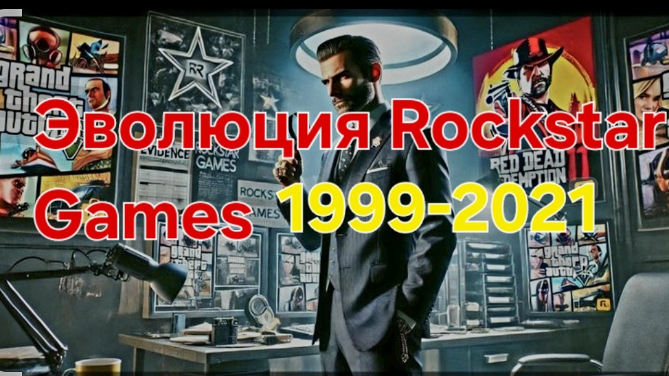 Эволюция Rockstar games 1999г-2021г
