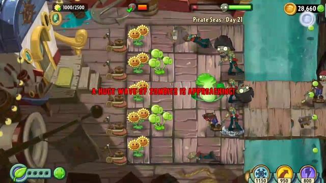 Играю в PVZ 2