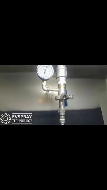 Полноконусная форсунка 120°, расход 0,63 л/мин при 2 бар. #nozzle #туман #форсунки #увлажнение