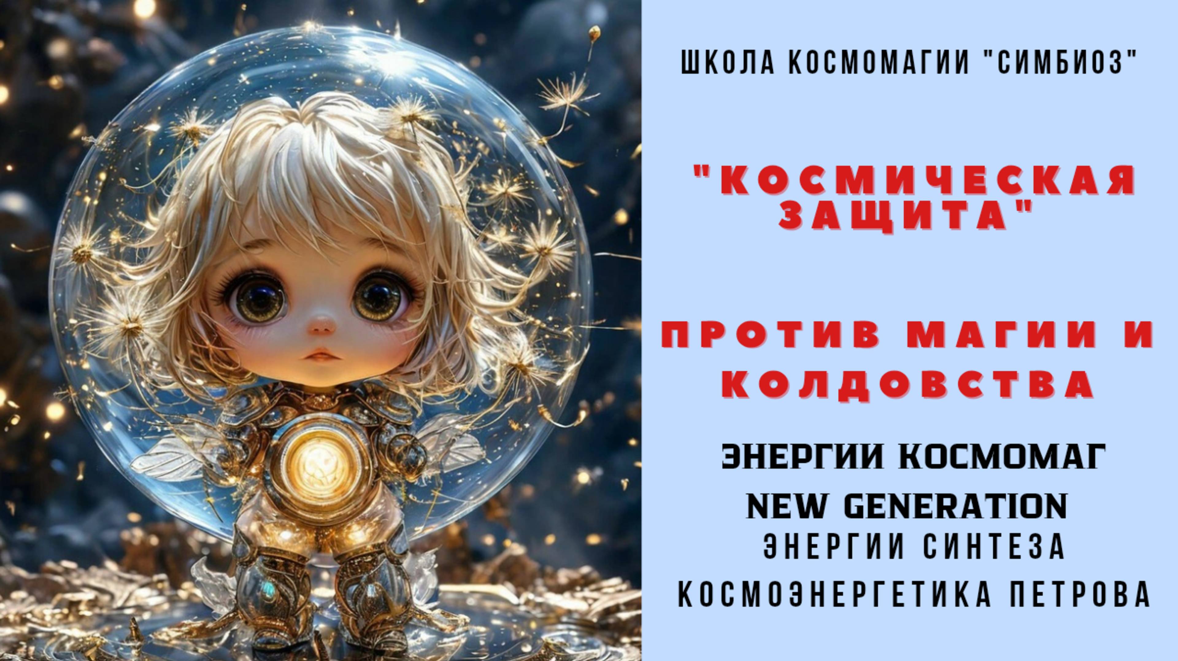 КОСМОЭНЕРГЕТИКА. ОЧИЩЕНИЕ ОТ МАГИИ И КОЛДОВСТВА.