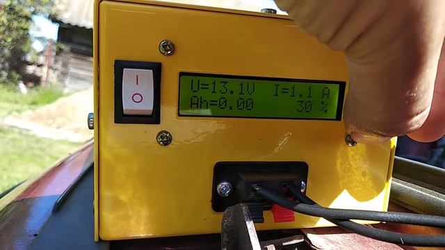 Тест самодельной зарядки SIRIUS10A для СА/СА АКБ. Схема есть.