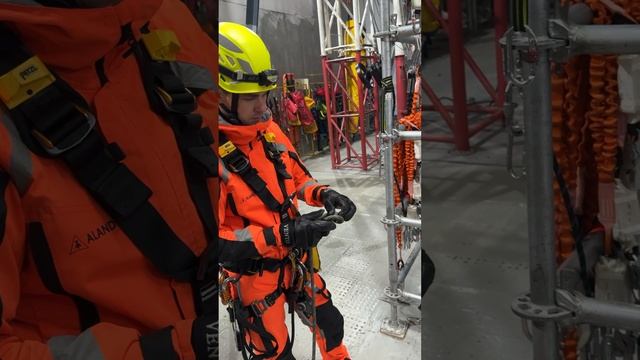 Закрепление канатов