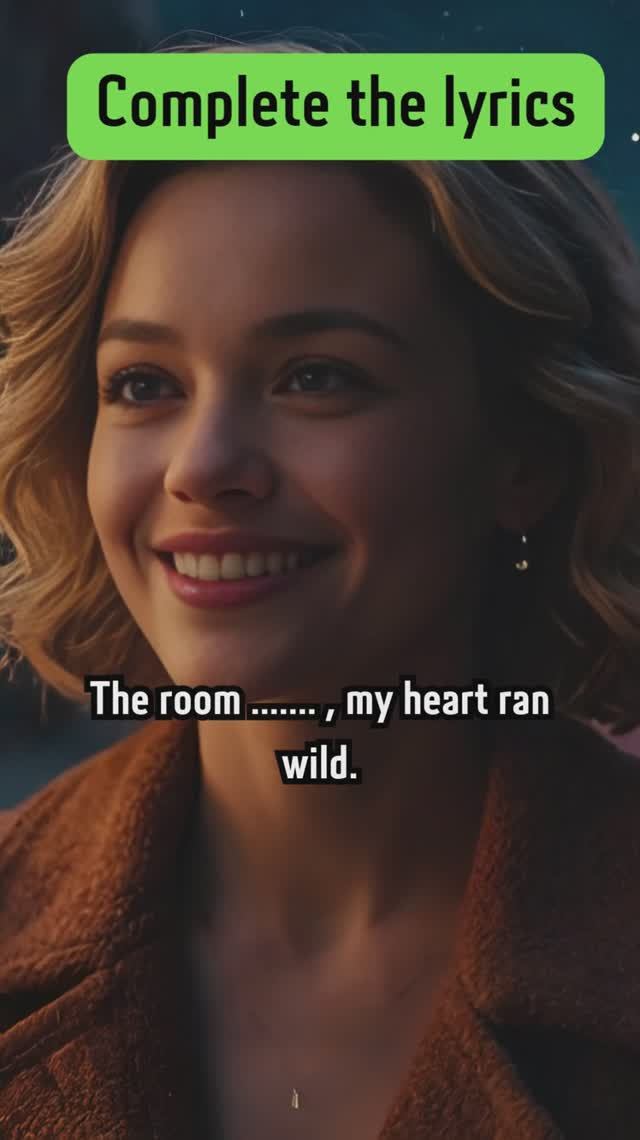 When We First Met. Music to Learn English. #Shorts.