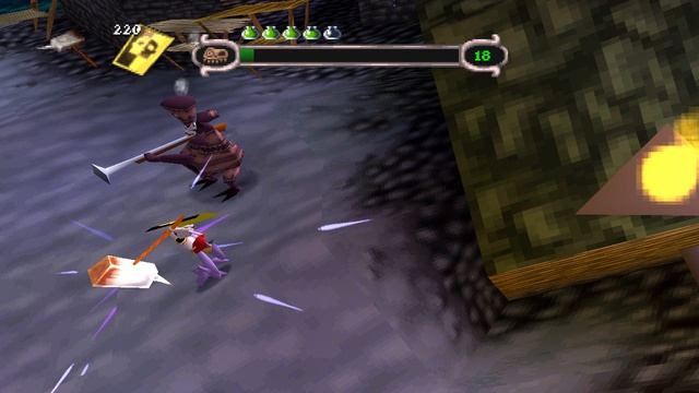 MediEvil (PS1) - Спящая Деревня - Третий заход