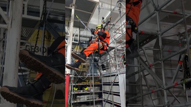 Прохождение точек перекрепление канатов (карем)