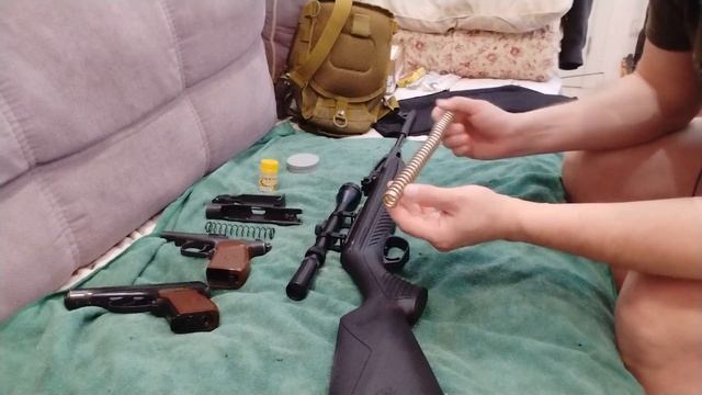Винтовка МР 512С и пистолет MP 654 K20, первые выстрелы