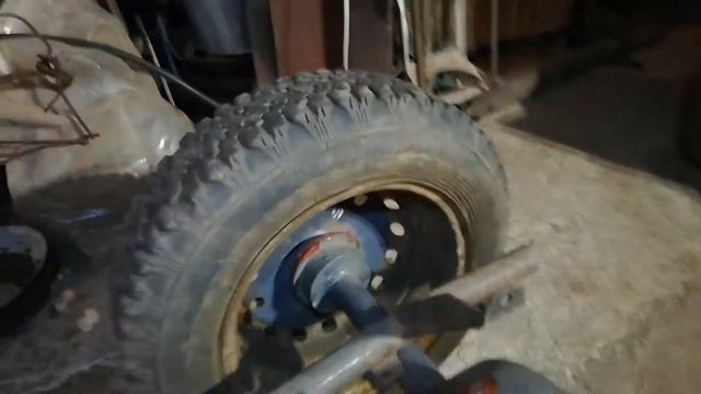 Самодельный минитрактор 4х4 переломка