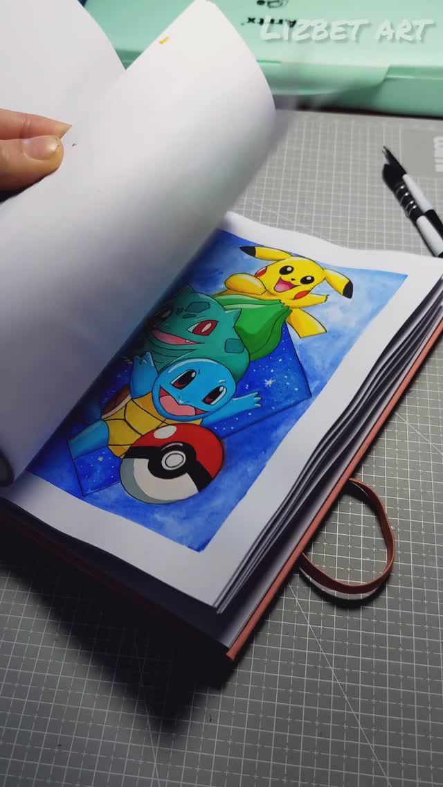 Корпорация монстров 👻рисую мультфильм детства #tiktok #shorts #art #gouache #lizbet