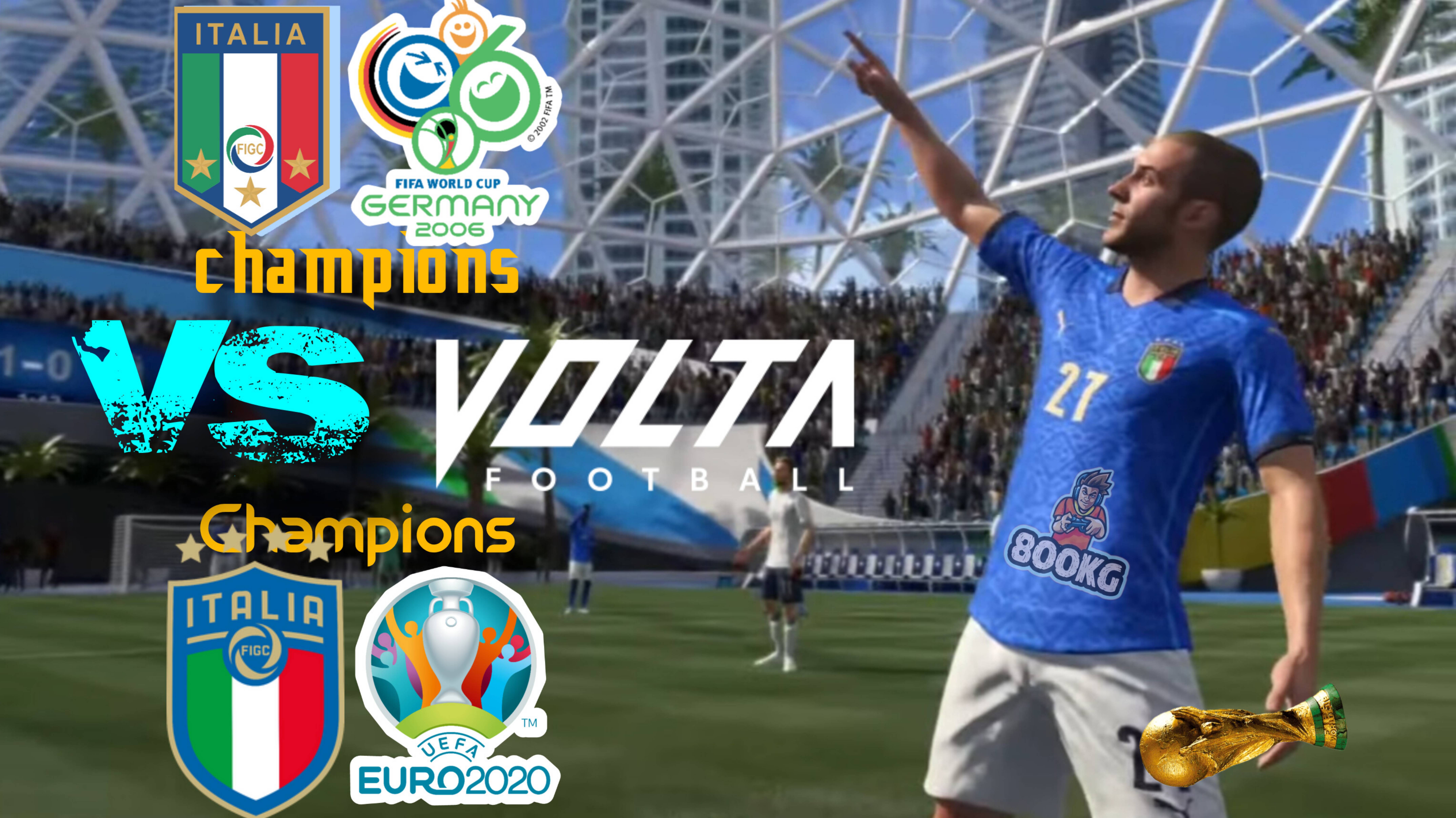 сборная ИТАЛИЯ 2006 против сборной ИТАЛИИ 2020