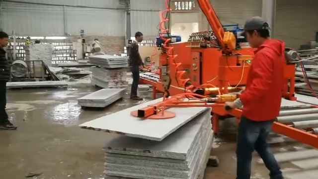 Станок для термической обработки гранита. Термообработка гранита
