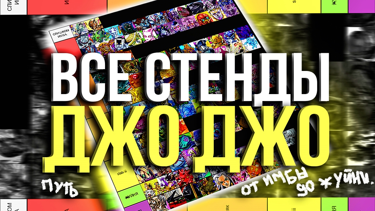 Я ОЦЕНИЛ все СТЕНДЫ из ДжоДжо по СИЛЕ и понял что... (сборник)