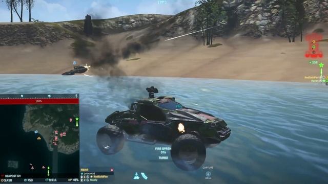 Hot waters of Oshur (Planetside 2)