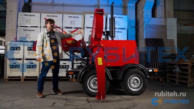 Обновлённый измельчитель веток DH-50 от компании РУБИТЕХ. Обзор.